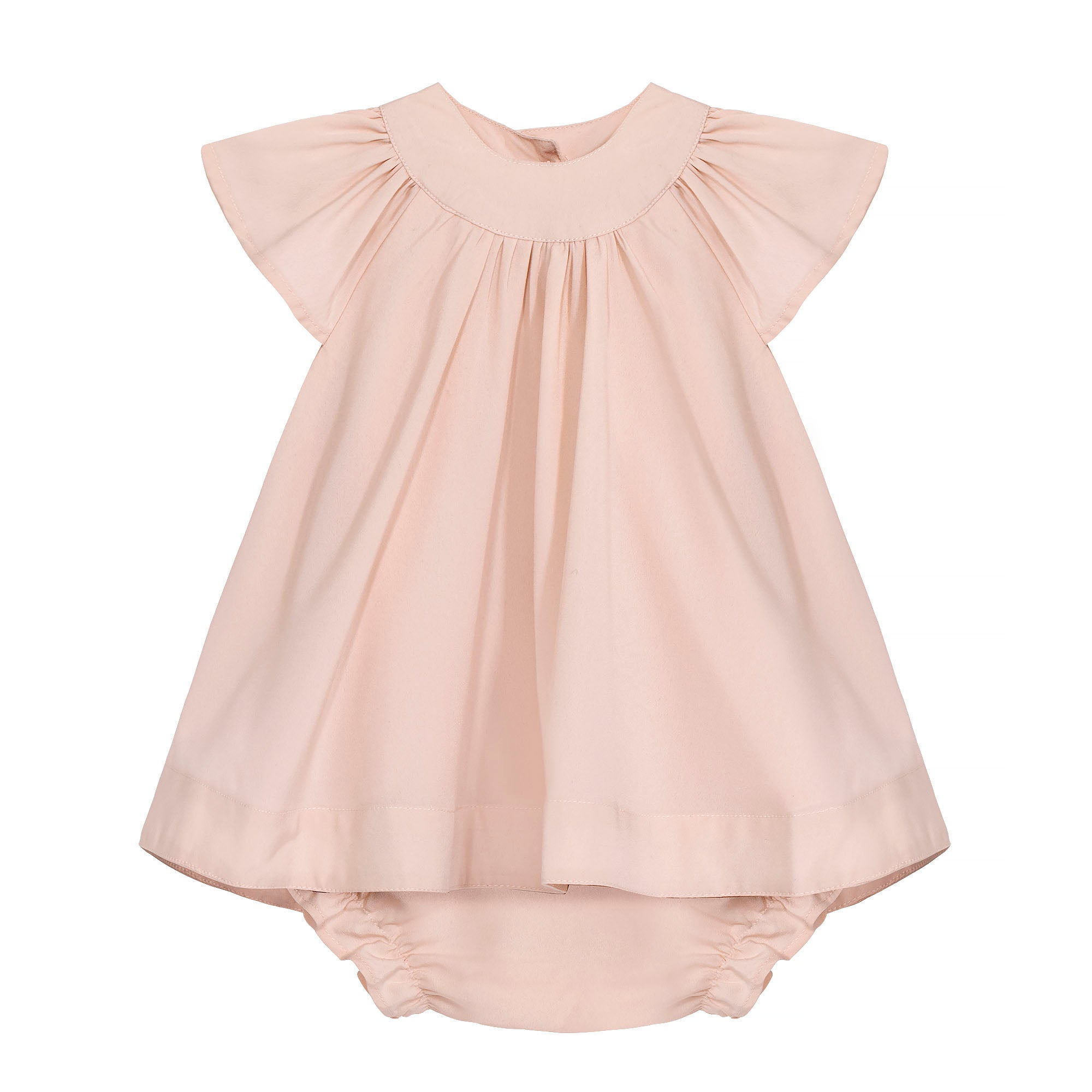 NUNA Dress - powder pink | HOWTOKiSSAFROG